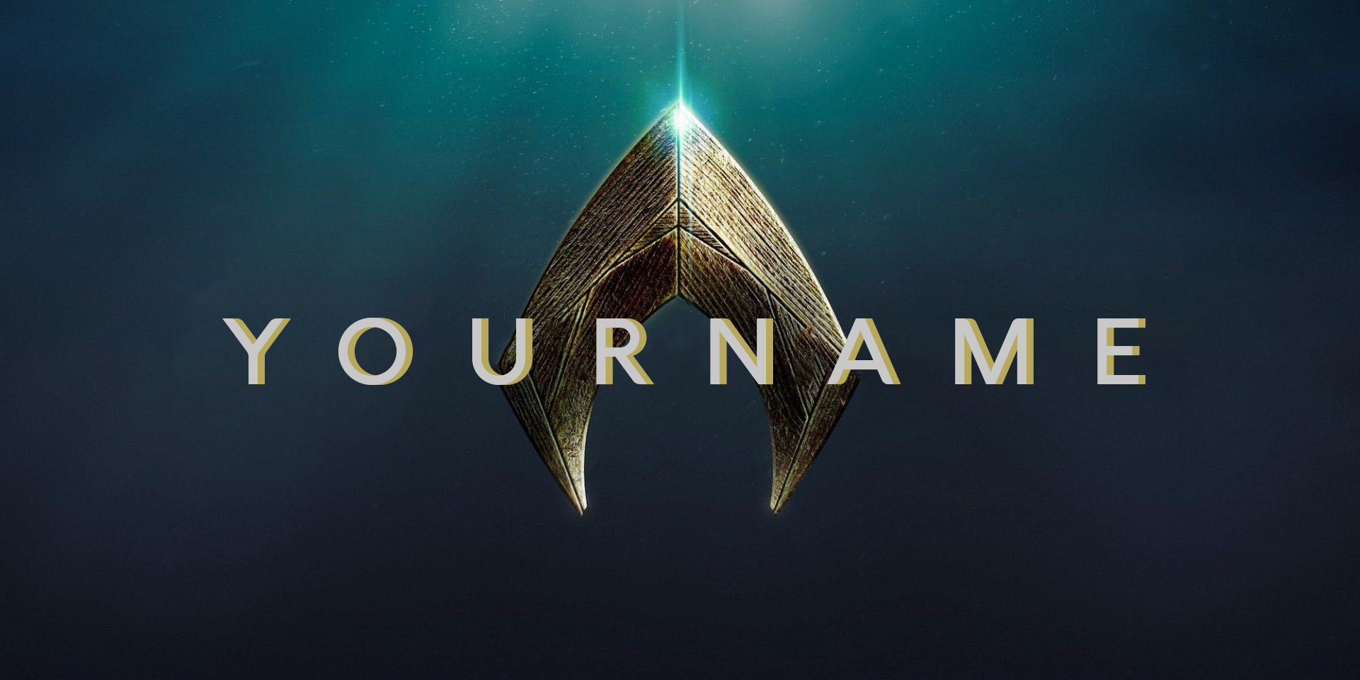 Movie Style Fonts - Aquaman